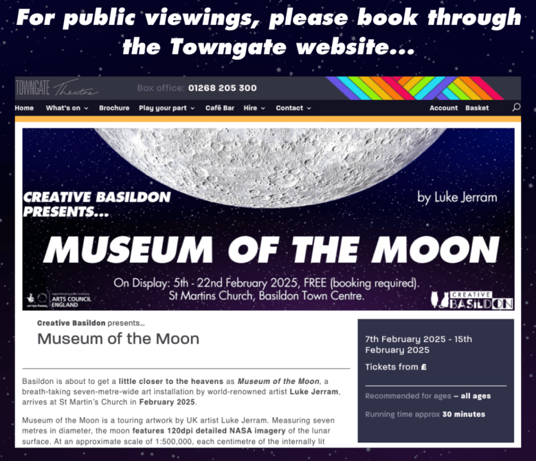 Museum Of The Moon - Creative BasildON